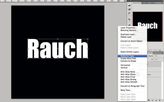 Rauchschrift in Photoshop erstellen | Designtrax